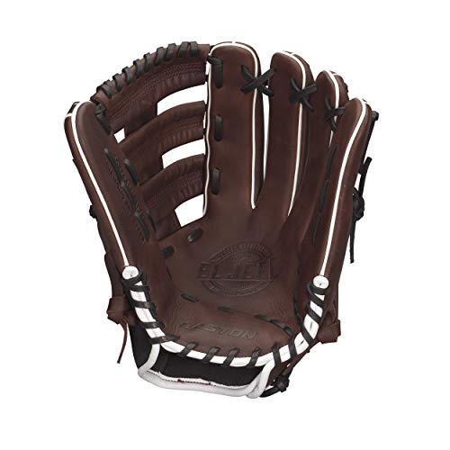 EASTON EL JEFE Slowpitch Softball Glove | 2020 | Left-Hand Throw | 12.5" | All Position Glove | Dual Bar Single Post Web | Diamond Pro Steer Leather | Oiled Cowhide Palm + Lining | EJ1250SP