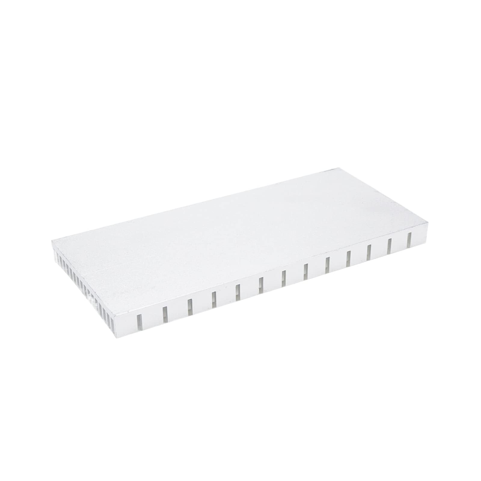 LC LICTOP Aluminum Heat Sink Silver Tone Heatsink Module Cooler Fin Heat Radiator Board Cooling for Amplifier Transistor Semiconductor Devices (150x70x11mm)