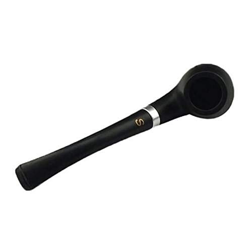 Direct Tobacco Pipes,Smoking Pipe Pipes, Cigar Cigarette Vintage Wooden Durable Tobacco,Black