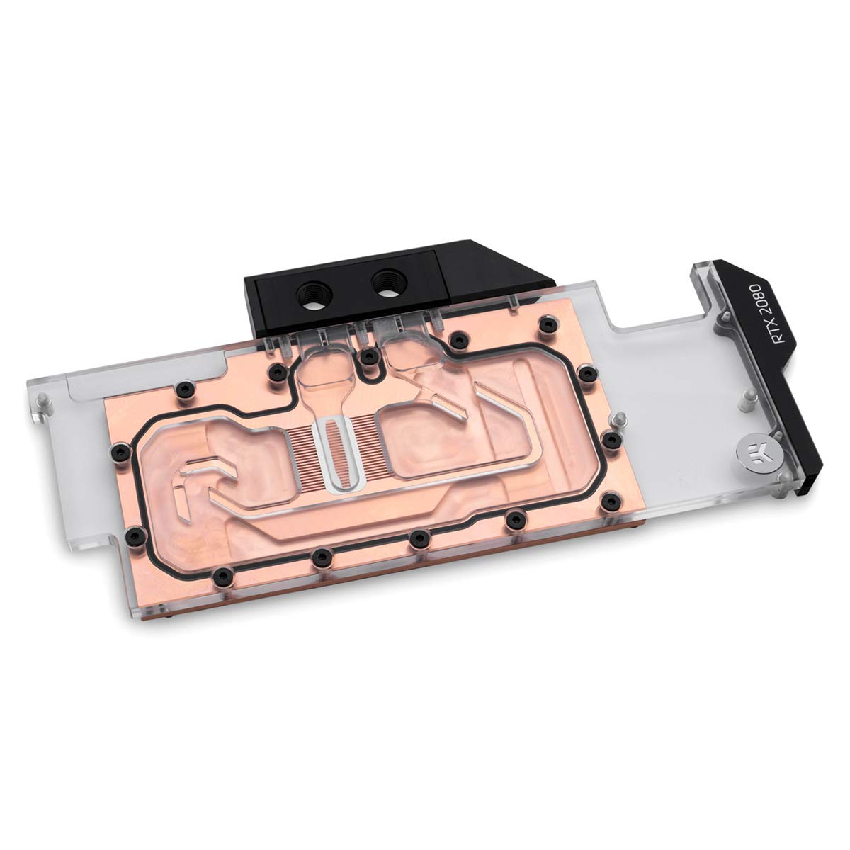 EKWB EK-Vector RTX RE 2080 GPU Waterblock, Copper/Plexi