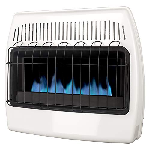Dyna-Glo 30,000 BTU Liquid Propane Blue Flame Vent Free Wall Heater, White