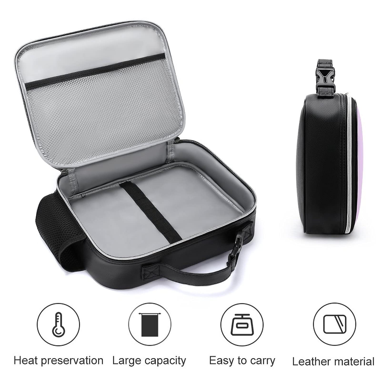 I Love My Daddy Insulated Lunch Tote Bag Durable Lunch Box Container with Detachable Buckled Handle for Office Work Picnic Travel