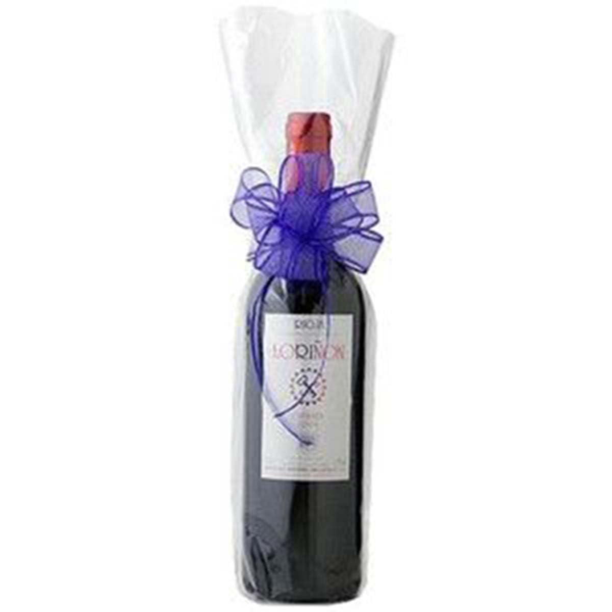 QKEEDSN 50 Pcs 9 x 20 Inches Clear Cellophane Gift Bags, Great for Wine Bottles, Flowers, Tall Mugs Wrapping