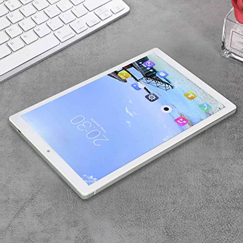 Liyeeo Tablet PC, 10in Tablet Dual Camera 100‑240V for Android10 for Elderly (US Plug)