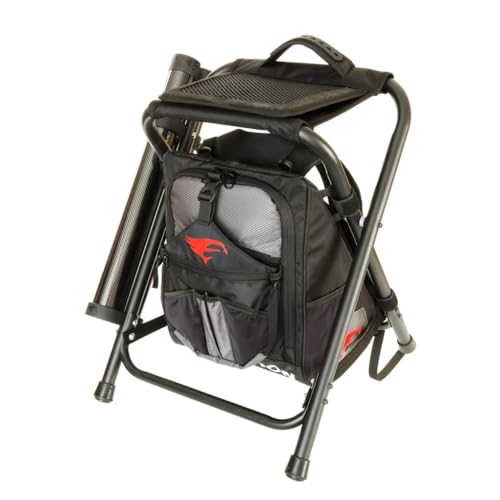 Elevation Black Nest Shooters Stool and Backpack