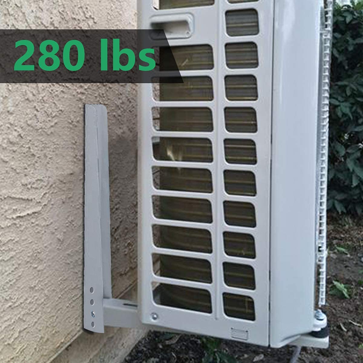 Forestchill Mini Split Wall Mounting Bracket, Universal Fit Ductless Mini-Split Air Conditioner Heat Pump Systems, Support up to 280 lbs, 9000-18000 BTU Condenser