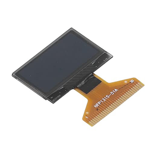 LCD Display Screen, 4Pcs Display Module 30PIN 128 X 64 Professional for Replacement(Blue Displaying)