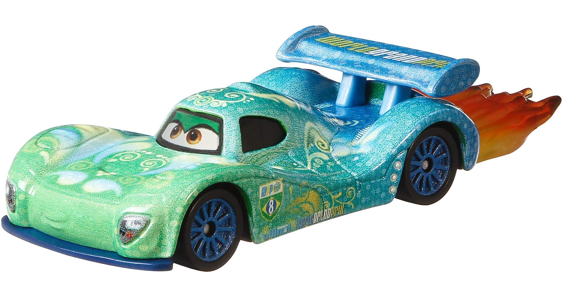 Disney Cars Pixar Carla Veloso with Flames