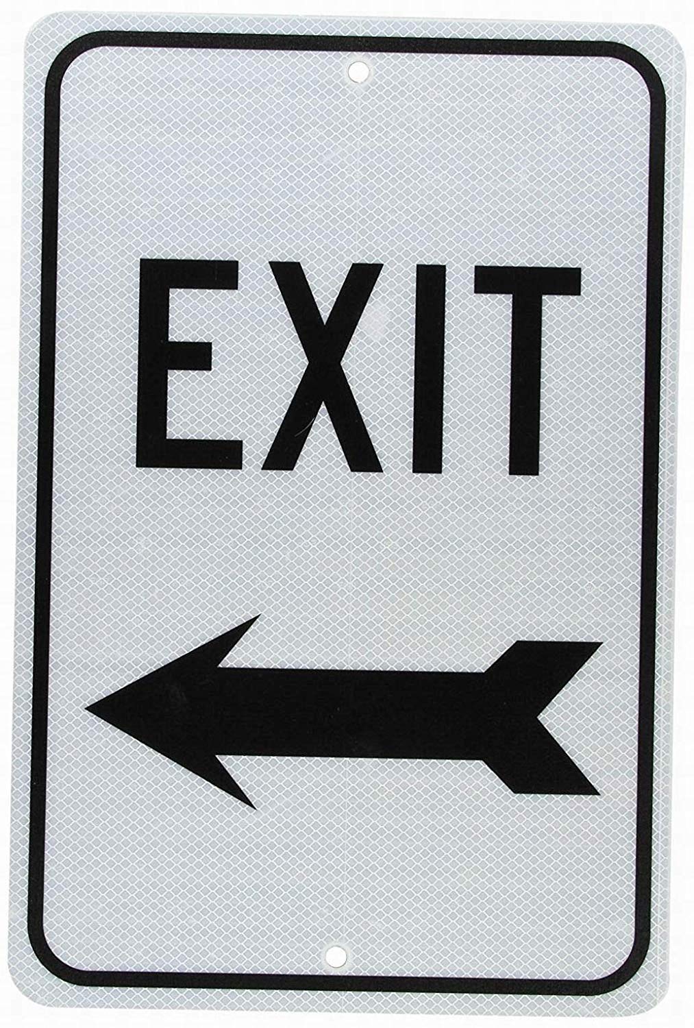 DYLAN MILLER Road Sign EXIT 12 x 16 Inches Metal Sign