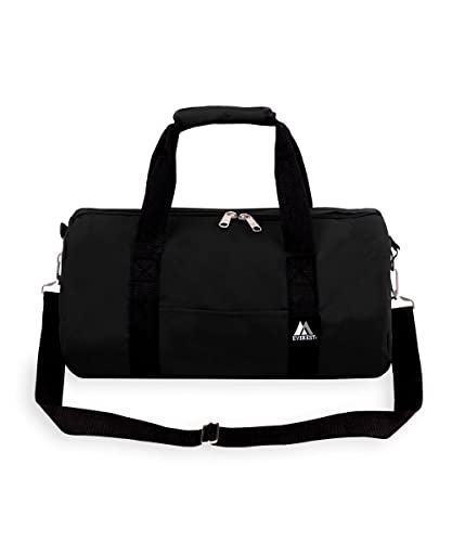 Everest 16-inch Round Duffel, Black, One Size