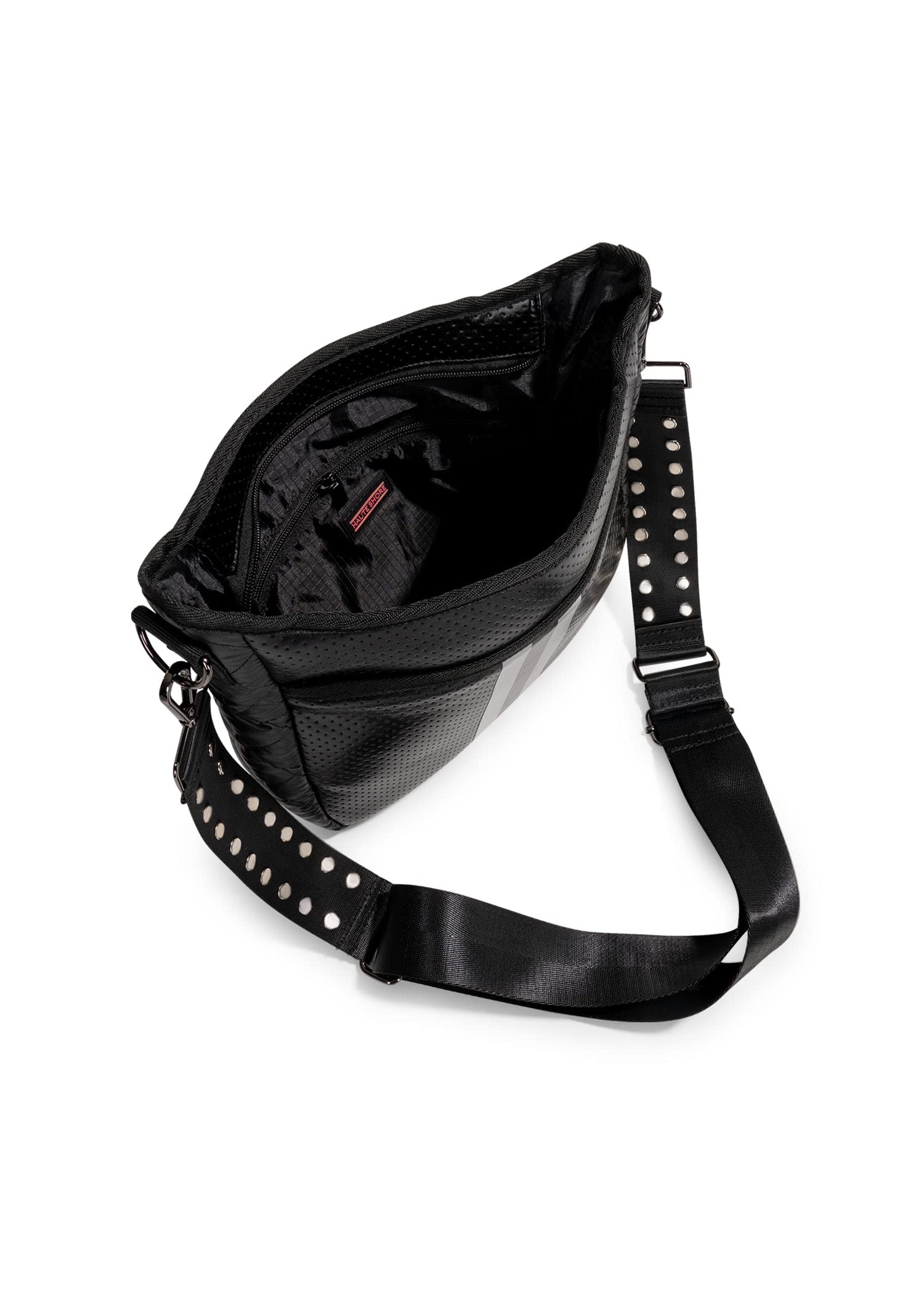 Haute Shore - Blake Carbon Neoprene Crossbody Bag, Black