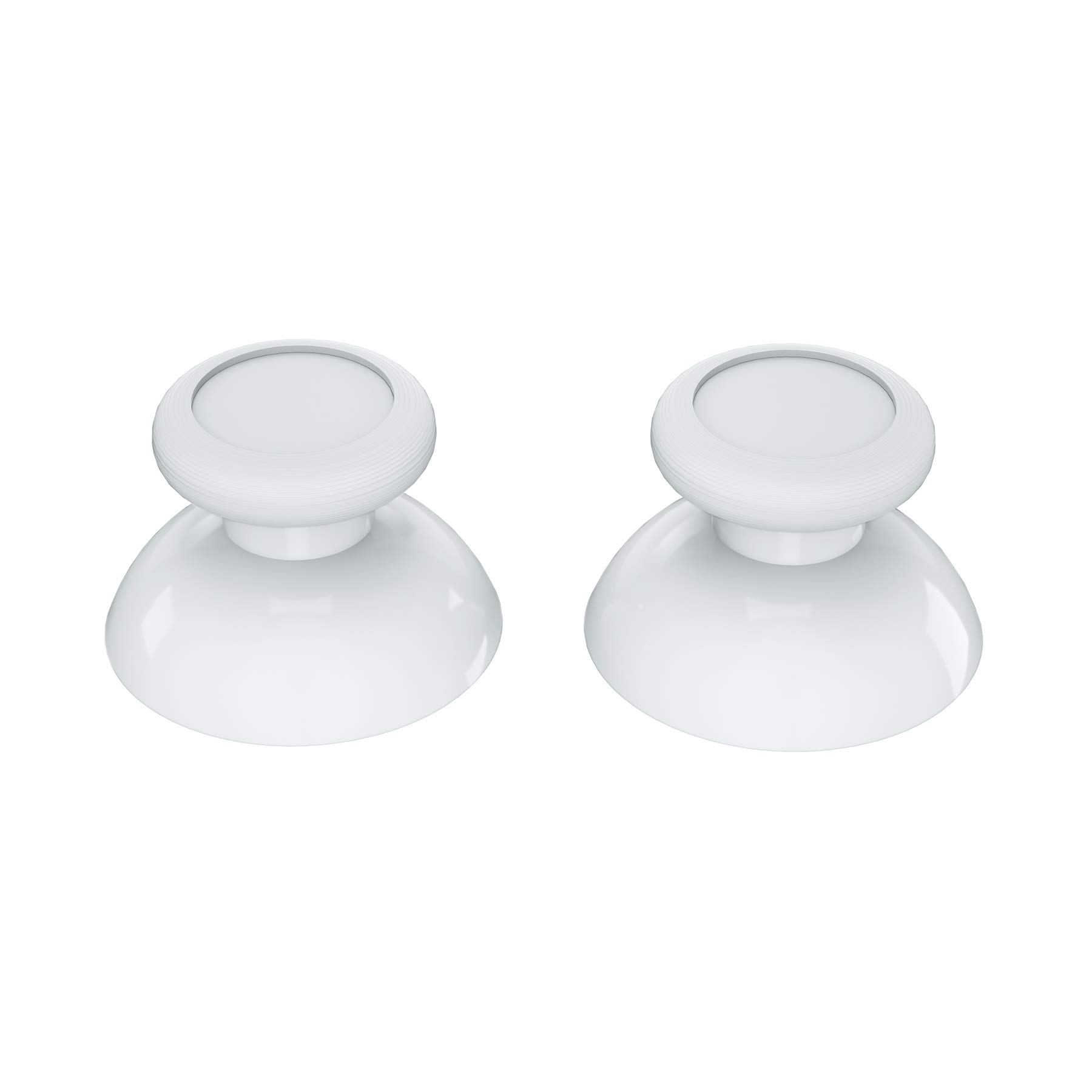 eXtremeRate White Replacement 3D Joystick Thumbsticks, Analog Thumb Sticks with Cross Screwdriver for Nintendo Switch Pro Controller