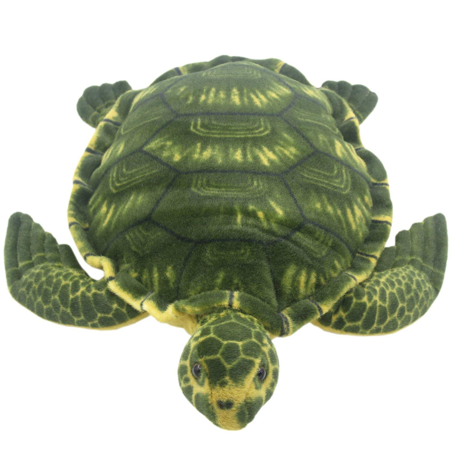 TAGLN Lifelike Giant Plush Toys Tortoise Pillow Large Realistic Stuffed Animals Green Sea Turtle 28 Inch