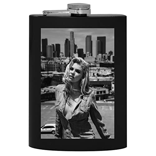 FC Carino B35Y22D63W0403452M07T32C02S27-8oz Black Hip Alcohol Drinking Flask PDI #PIDP403452