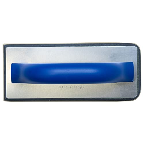 MARSHALLTOWN Tile Grouter’s Float, 9 x 4 inches, Plastic Handle, Pure Gum Rubber, Made in the USA, 43