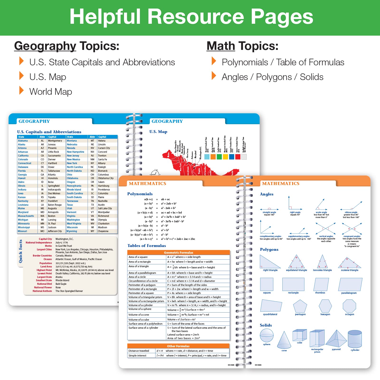 Global Datebooks Dated Middle School or High School Student Planner for Academic Year 2023-2024 Includes Ruler/Bookmark and Planning Stickers (Matrix Style - 5.5"x8.5" - Blue Colors)