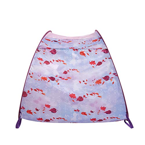 Disney Frozen 2 Pop Up Bed Tent with Anna & Elsa Graphics, 72" L x 36" W