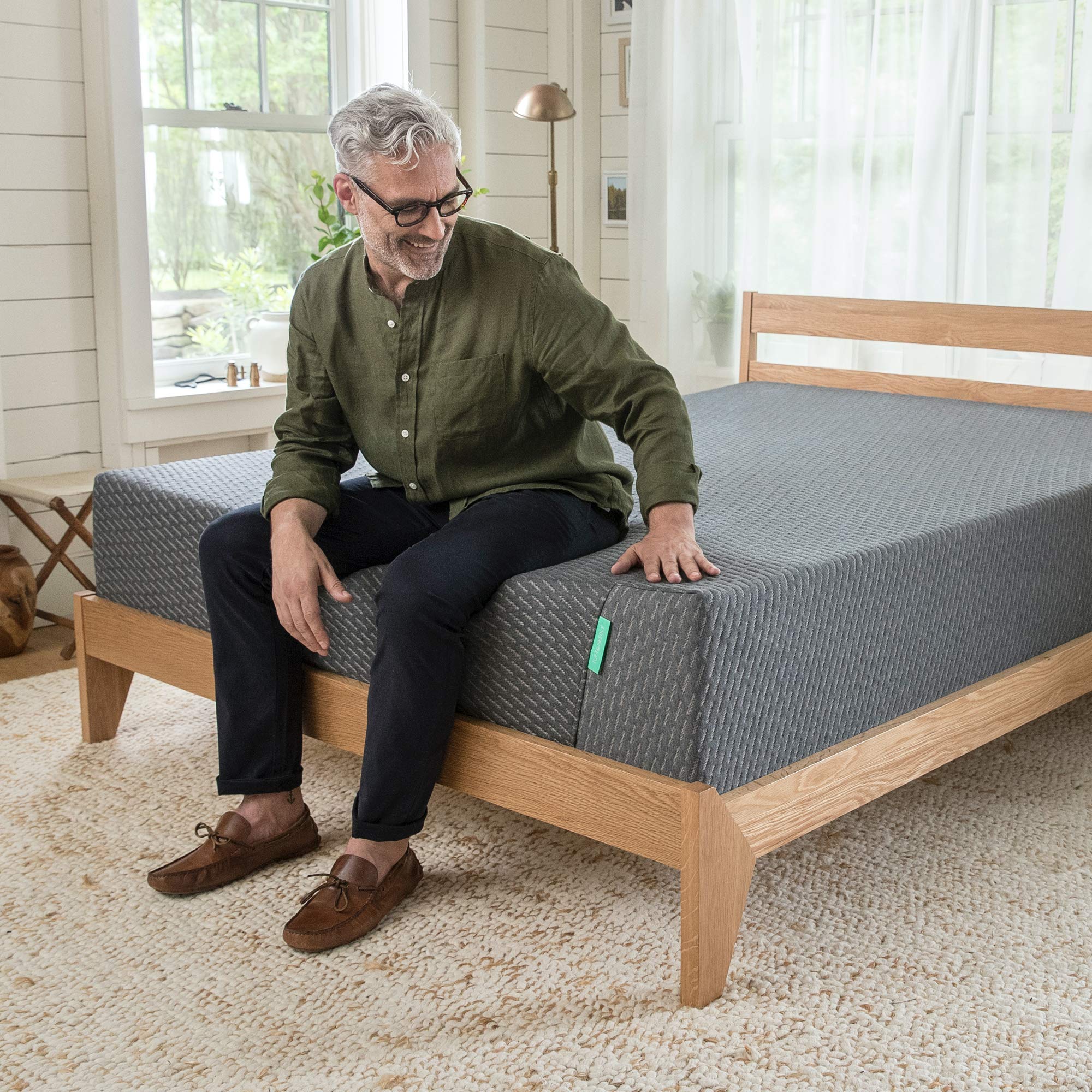 Tuft & Needle Mint Classic Full Mattress - Extra Cooling Adaptive Foam with Ceramic Gel Beads and Edge Support - Supportive Pressure Relief - CertiPUR-US - 100 Night Trial
