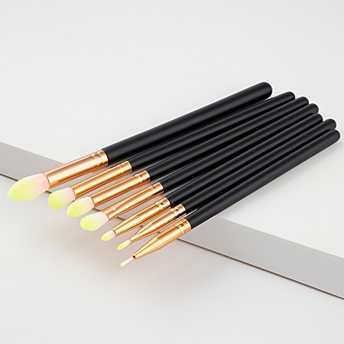 Long Hair Comb Sets Cosmetic Eyeshadow Tools Makeup Eyebrow Brush 7Pcs Kits Brush Brush Star Makeup