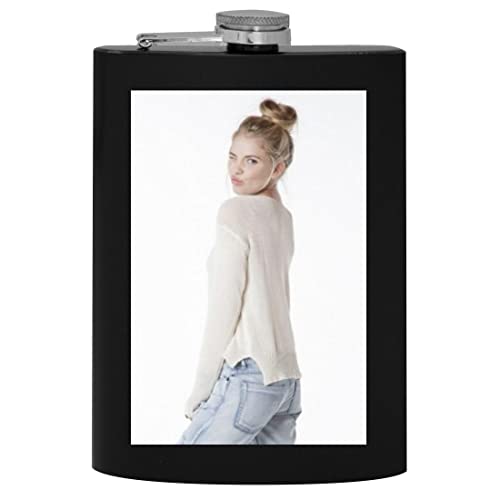 FC Carino B35Y22D63W0734643M07T32C02S27-8oz Black Hip Alcohol Drinking Flask PDI #PIDP734643