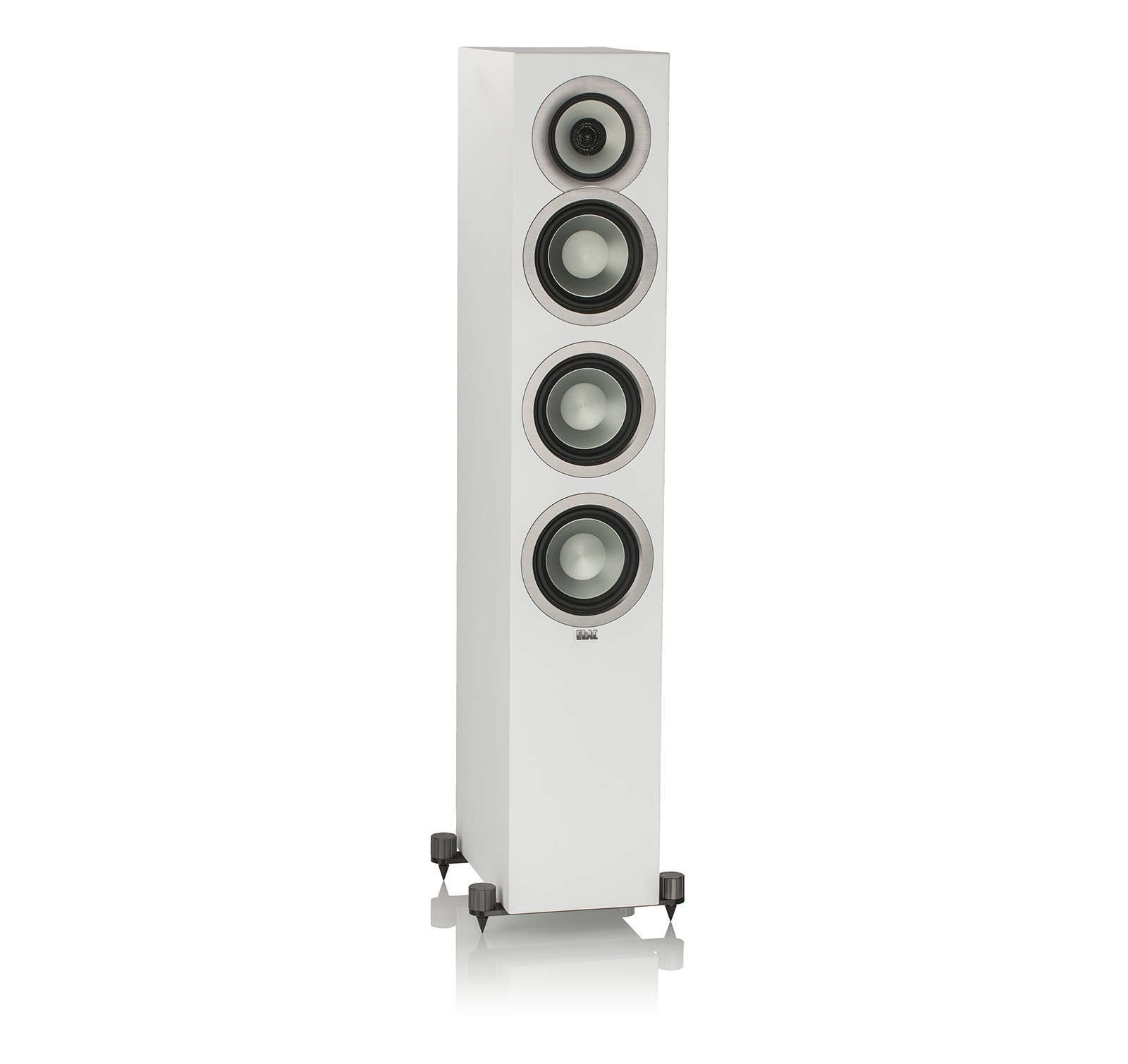 ELAC Uni-FI Uf5 Floorstanding Speaker (Finished Satin White Cabinet, Single) (FS U5-SW)