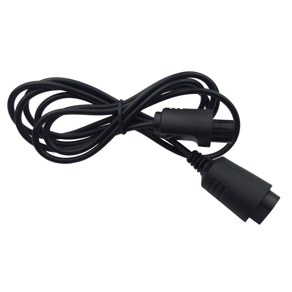 eLUUGIE 4 Packs 6ft Long Replacement Extension Cable for Nintendo 64 N64 Controller Extension Cord N64 Extension Pack Nintendo 64 Extension Cable