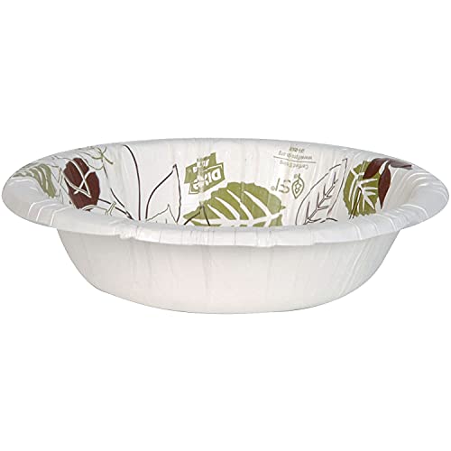 Dixie Ultra SXB12WSPK Bowls, Heavy Weight, 12oz., 125/PK, Pathways/White