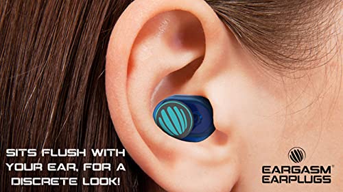 Eargasm Slide Earplugs for Concerts Musicians Motorcycles Noise Sensitivity Conditions and More (Premium Gift Box Packaging)