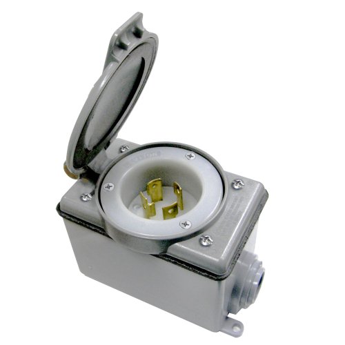 Leviton 37830-KIT 30 Amp Generator Power Cord Inlet Kit