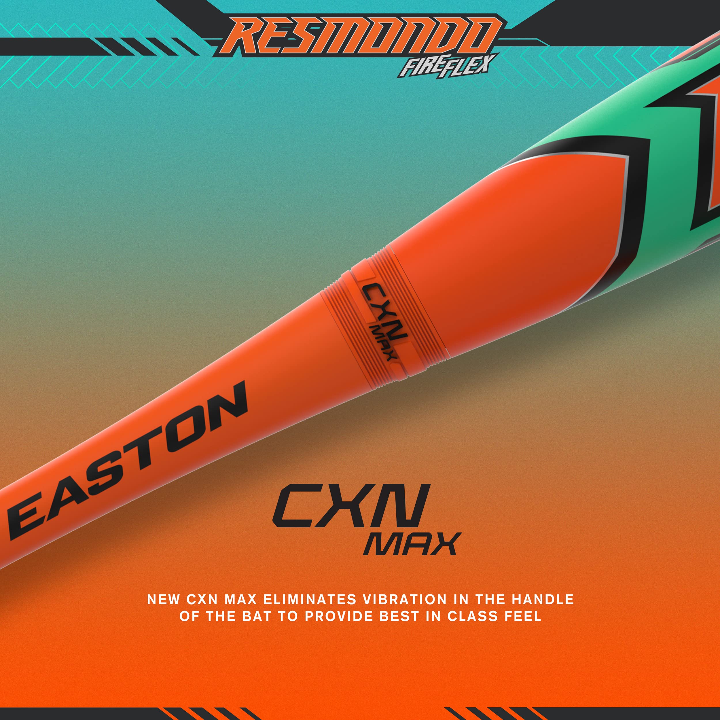 Easton RESMONDO Softball Bat, End Loaded, 12.75 in Barrel, USSSA, ISA & NSA, 34in x 26.5oz