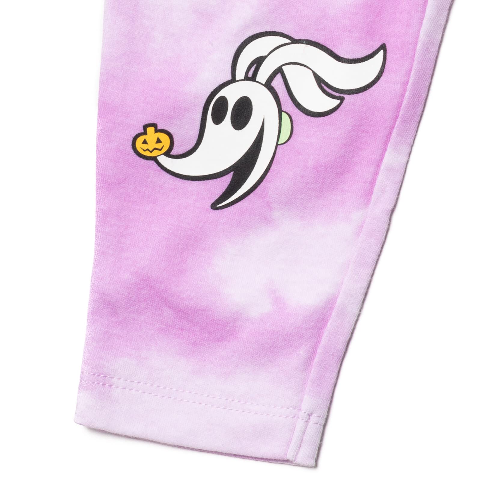 Disney Nightmare Before Christmas Jack Skellington Zero Infant Baby Girls 2 Pack Pants Purple/Black 3-6 Months