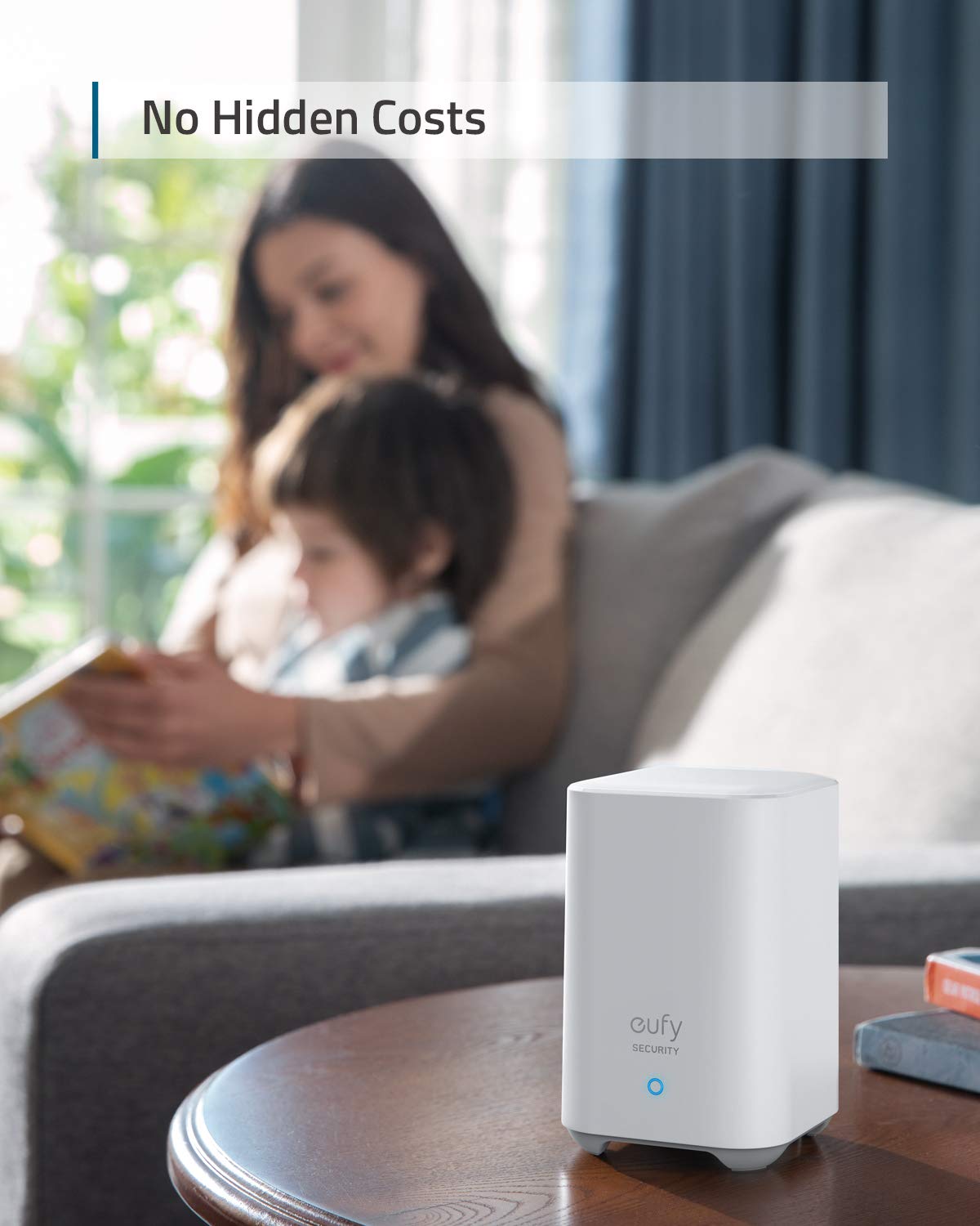 eufy Security Video Doorbell S220 White (Battery-Powered) Kit, Security Camera, 2K Resolution, 180-Day Battery Life, No Monthly Fees, HomeBase with High-Power Wi-Fi and Built-in Storage