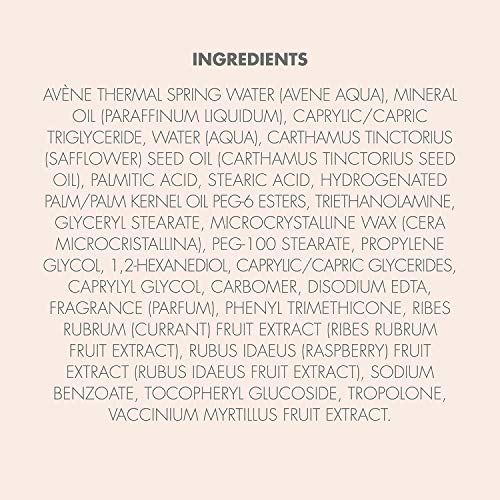 Eau Thermale Avène Soothing Radiance Mask, Deep Hydration for All Skin Types, Non-Comedogenic 1.6 oz.