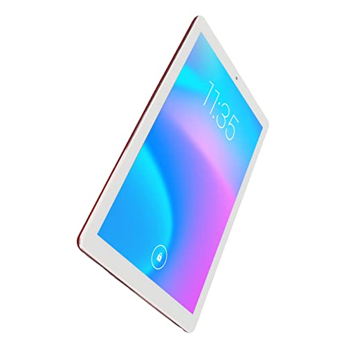 lonuo Call Tablet, for 11.0 1960x1080 IPS 2.4G 5G WiFi Dual Band 10.1 Inch Tablet 6GB RAM 128GB ROM Red to Work (US Plug)