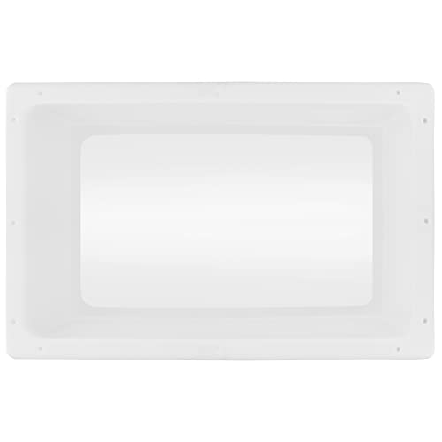 RecPro RV Skylight Inner Dome with Clear Window | 14" x 22" Universal Inner Skylight