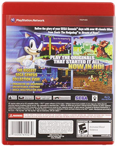 Sonic's Ultimate Genesis Collection (Greatest Hits) - PlayStation 3