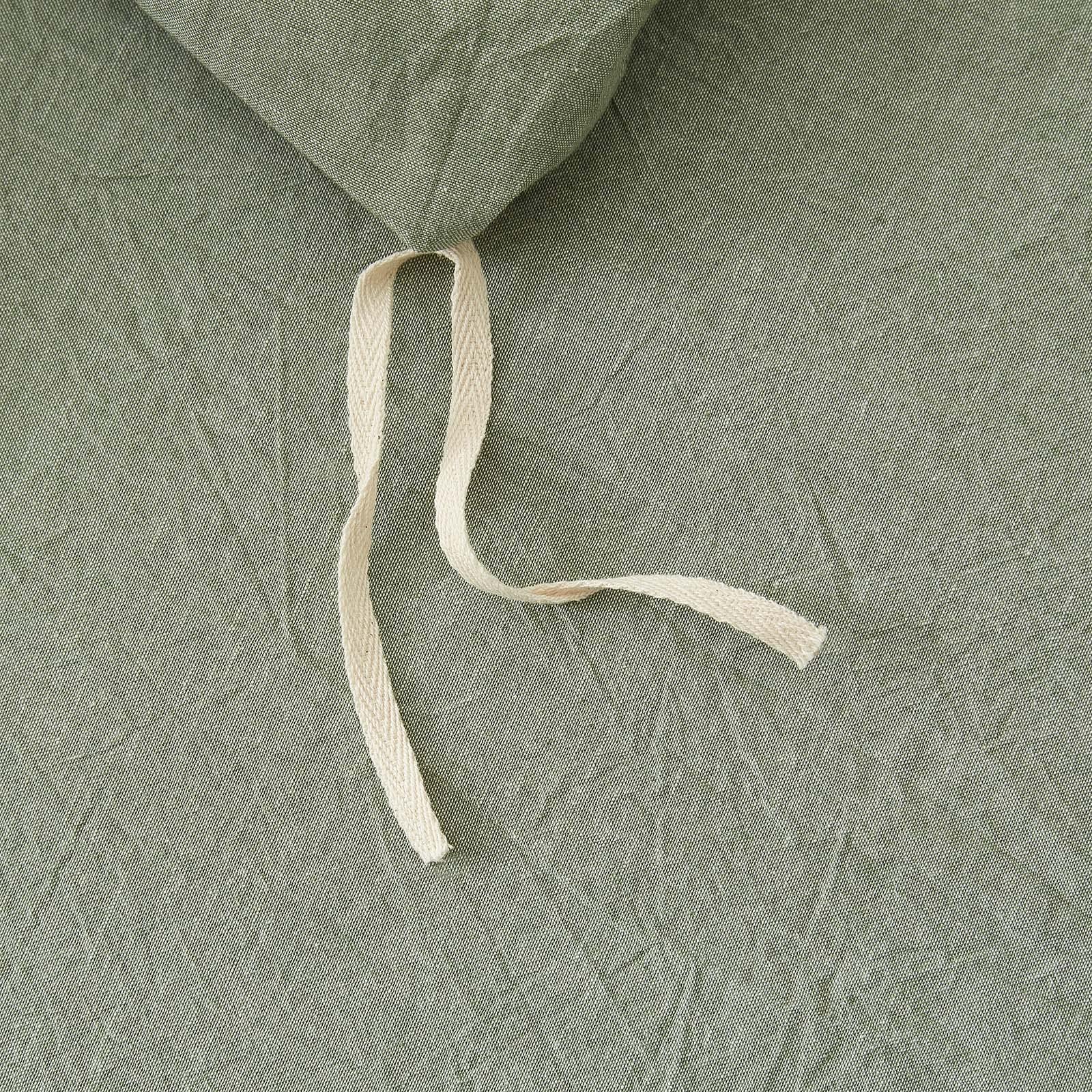 Sage Green Duvet Cover Sets King 100% Washed Cotton Men Women Bedding Set Simple Japanese Style 3 Piece with Pillow Shams, King Size