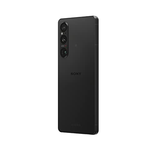 Sony Xperia 1 V 256GB 5G Factory Unlocked Smartphone [U.S. Official w/Warranty],Black