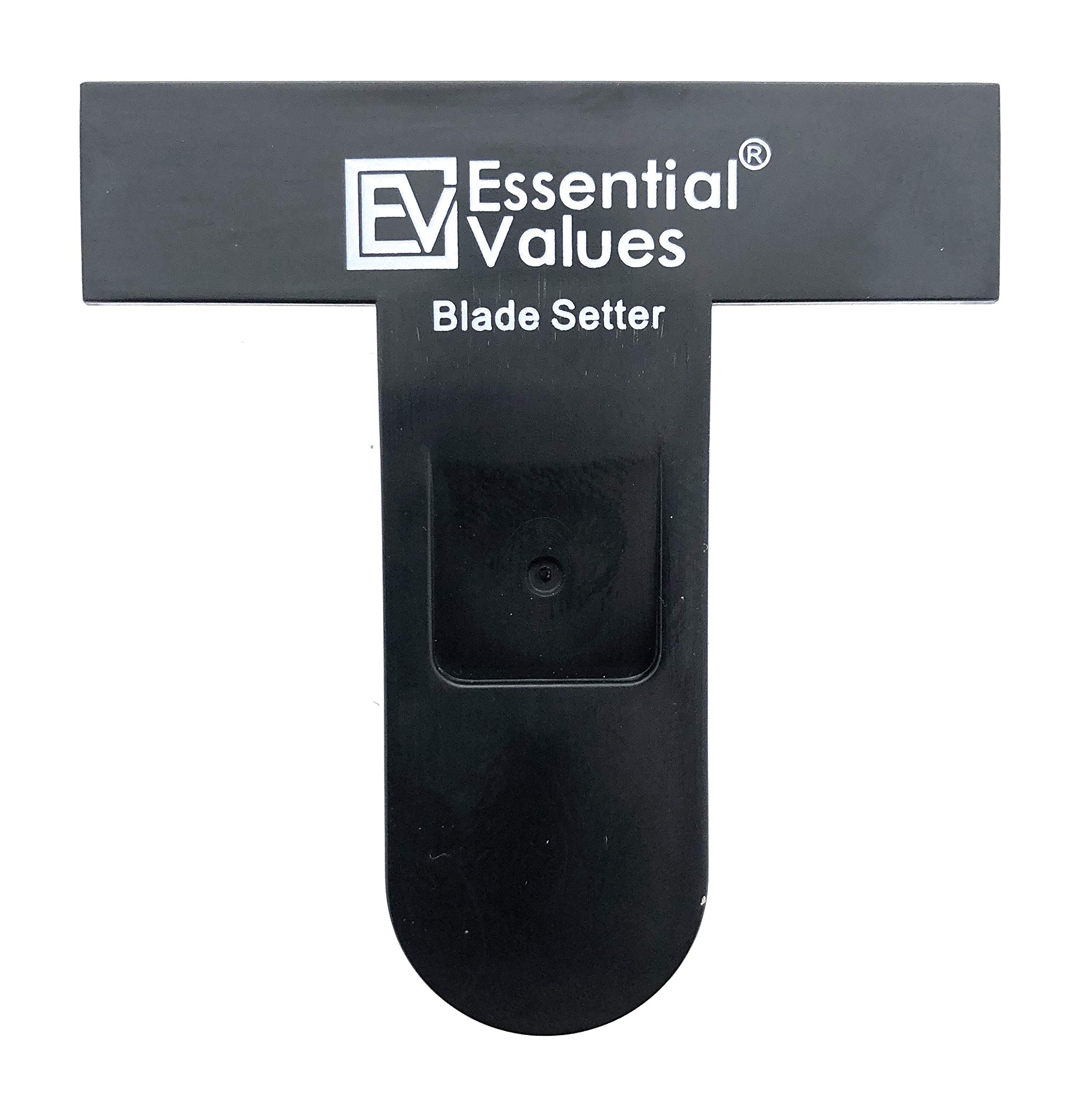 Essential Values Blade Setter #04880, Compatible with Andis Outliner Blades | The Alignment Tool for Tighter, Sharper, Cleaner Cuts, and Fades
