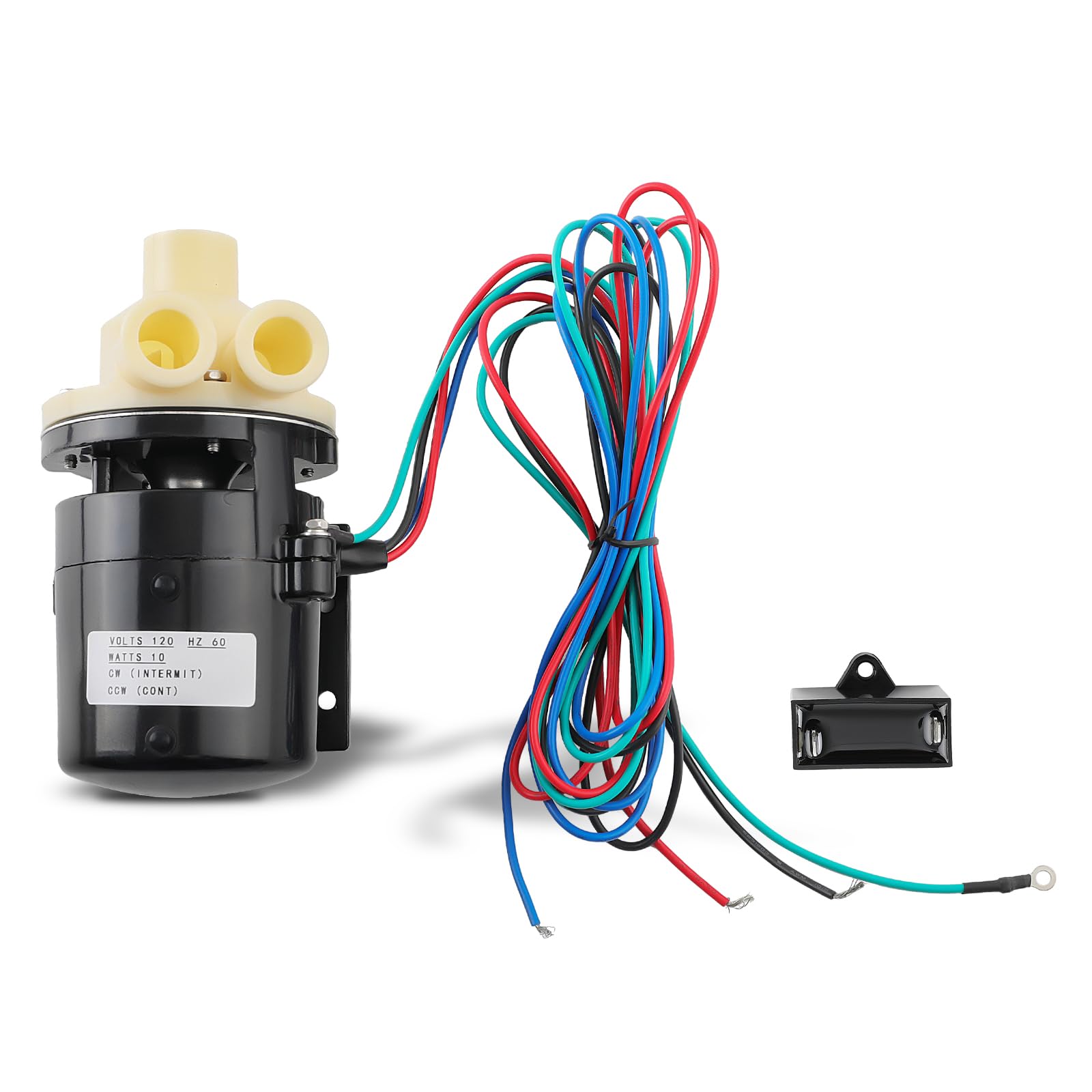 maXpeedingrods Pump Motor Assembly for Hoshizaki PA0613 Ice Maker Machine Water Pump with Capacitor, 12V 60Hz 10W for Hoshizaki KM-515MAH KM-320MAH KM-500MAE