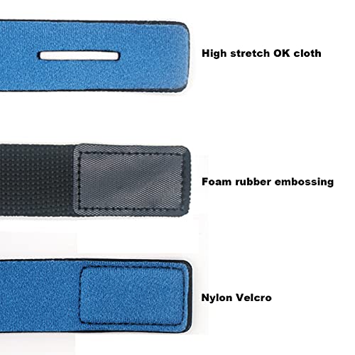 Fishing Rod Non-Slip Fixed Binding Rod Belt, Magic Bait Belt, Fishing Rod Non-Slip Fixed Binding Rod Belt, Adjustable Rotating Rod with Bracket, Fishing Tackle Tie Bag Accessories
