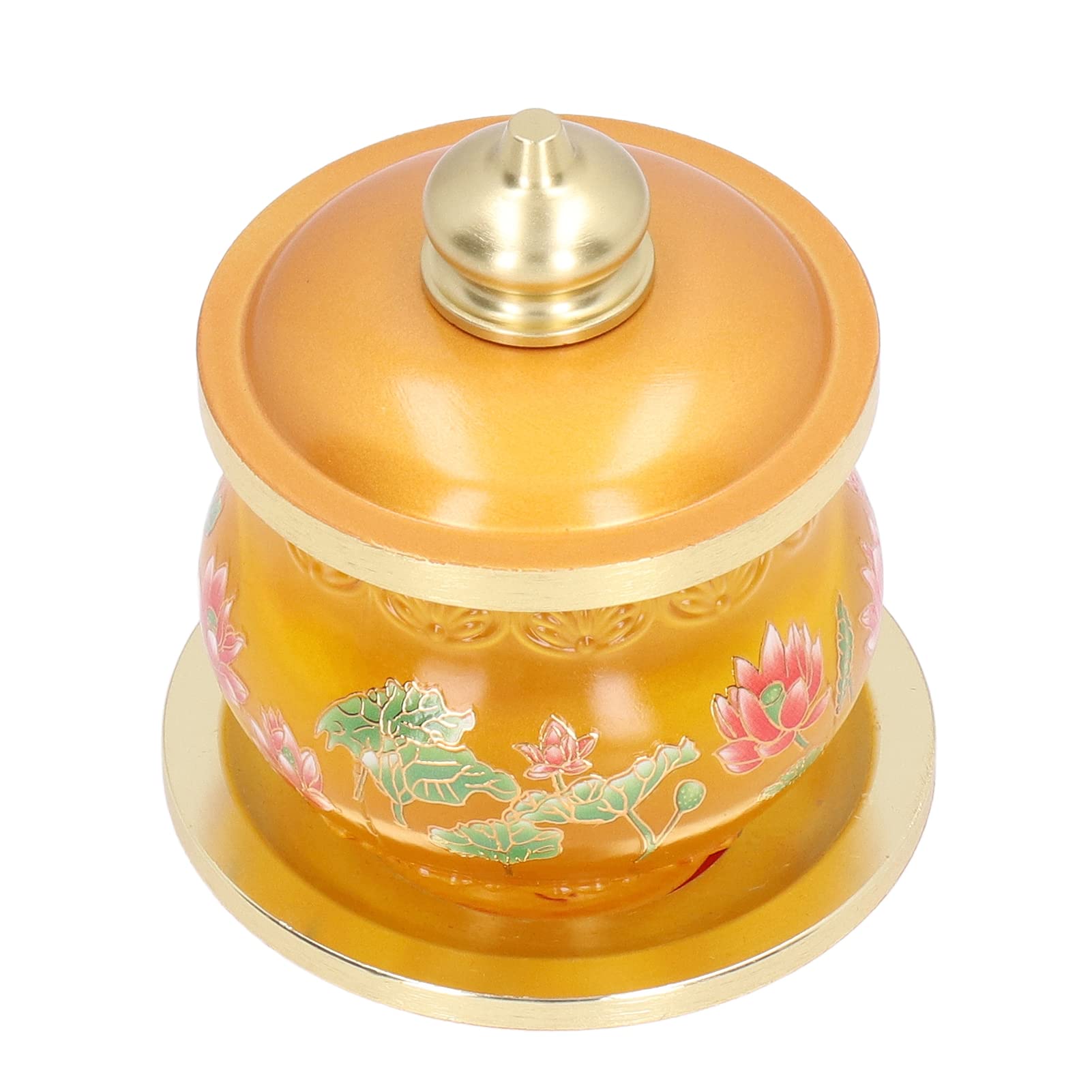 Glaze Altar Cup, Holy Water Offering Cup Buddhist Worship Cup