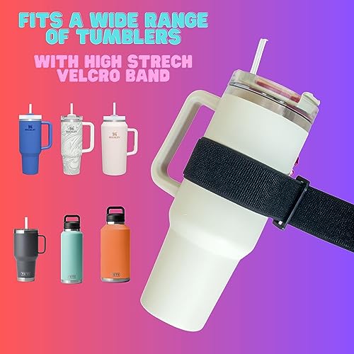 OOTGA Water Bottle Pouch for Stanley | Maybe its Water Maybe its Tequila | Tumbler Pouch for Stanley Quencher 30 & 40 oz | Stanley Cup Accessories | Neoprene Gym Accessory Bag, Outdoor Activities