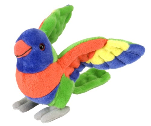 Wild Republic Lorikeet Plush, Stuffed Animal, Plush Toy, Gifts for Kids, Cuddlekins 8 Inches