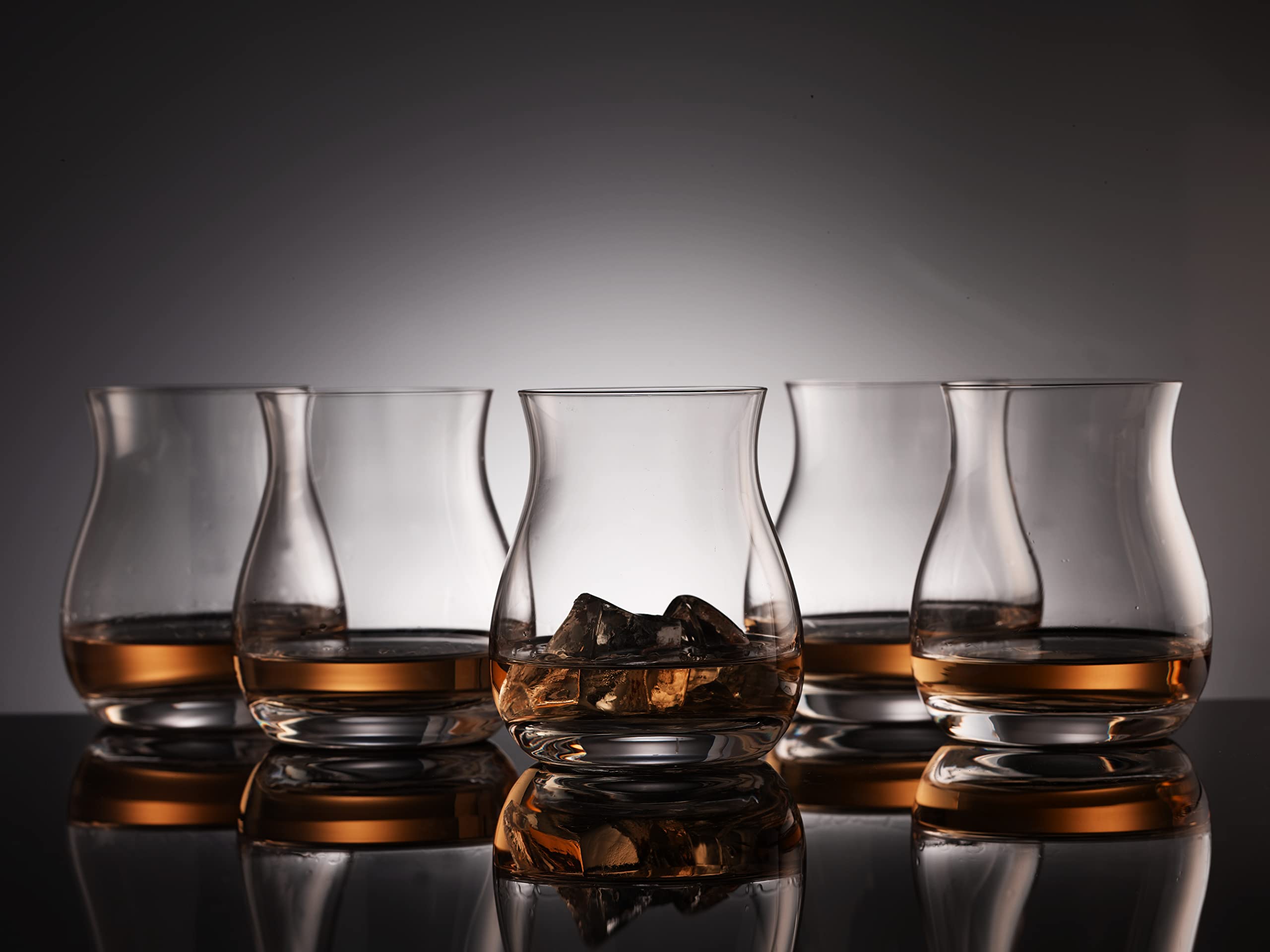 GLENCAIRN RIBBON THISTLE, WHISKY CANADIAN MIXER TASTING GLASS