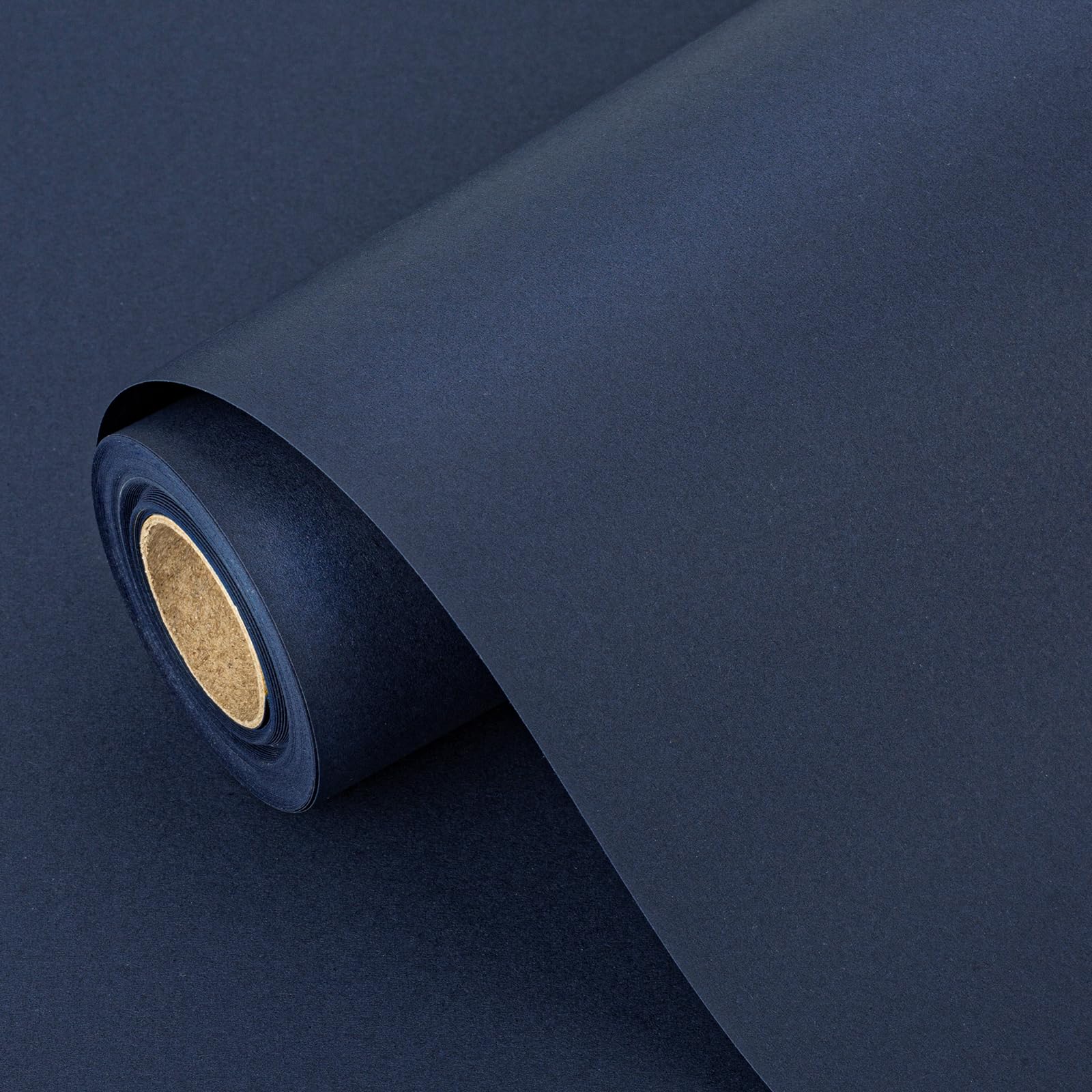 Retrify Navy Blue Kraft Paper Roll - 30 Inches x 32.8 Feet Jumbo Roll Wrapping Paper for Birthday Gift, Bridal Shower, Wall Art, Crafts, Parcel, Bulletin Boards, Floor Covering