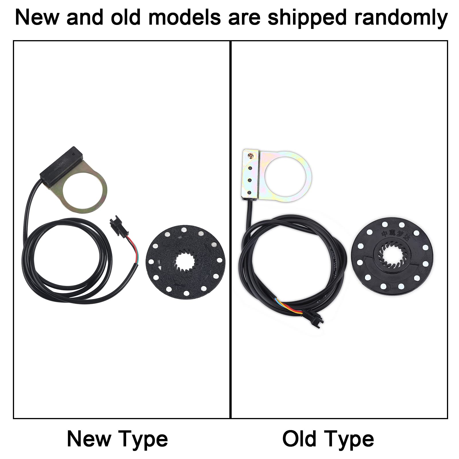E-Bike Speed Sensor, Electric Bicycle Pedal 12 Magnets E-Bike PAS System Assistant Sensor Speed Sensor