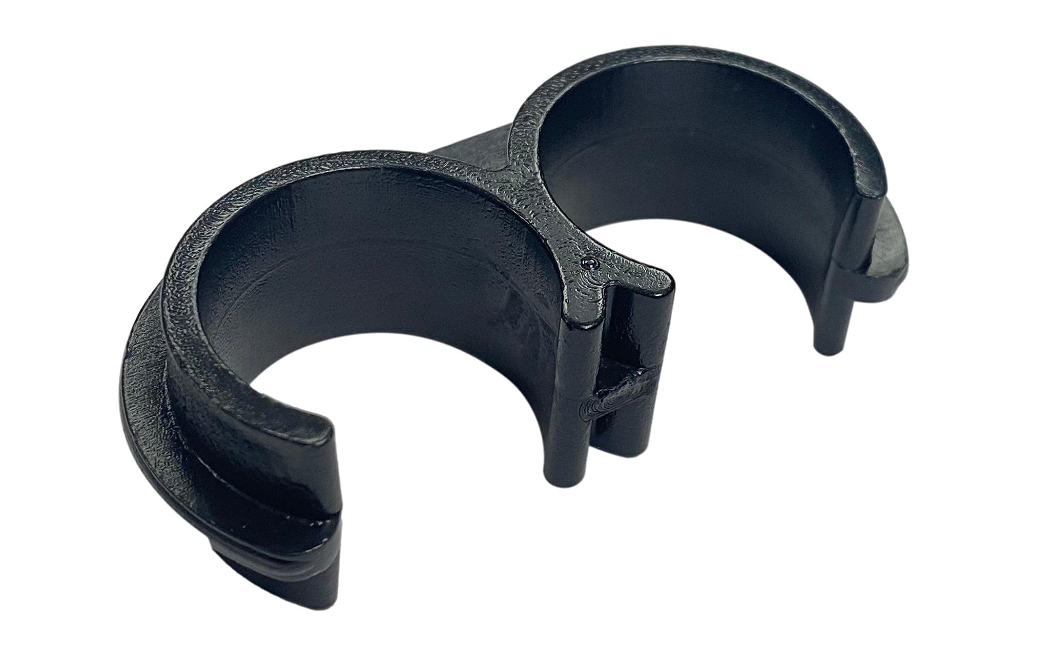 Elegent Upholstery Folding Chair Plastic Ganging Connector Clips Black Set of 6