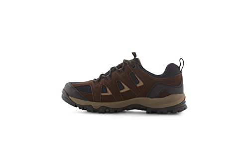 Eddie Bauer Mainland Waterproof Low Hikers | Aggresive Multi-Directional Lug Pattern, Adaptive & Versatile Design Rubber Traction Outsole Memory Foam Insole