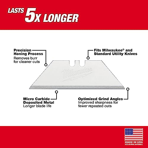 Milwaukee 48-22-1975 75-Piece General Purpose Utility Blades
